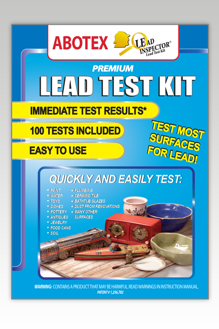 Lead Test Kit - 100 Tests - Abotex Lead Inspector | Lead Test Kit